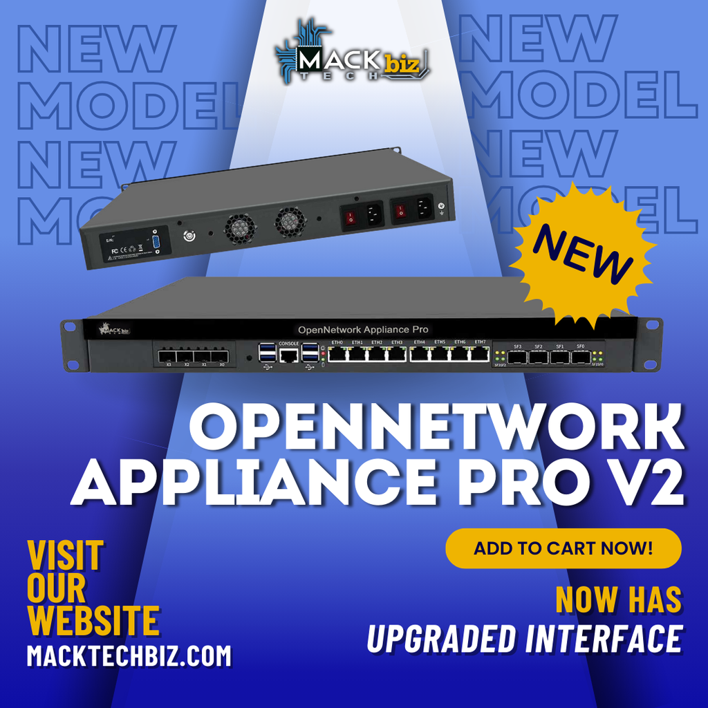 OpenNetwork Appliance Pro V2 - 8*2.5GB i226 Ethernet 8*10GB SFP+ XL710 ...