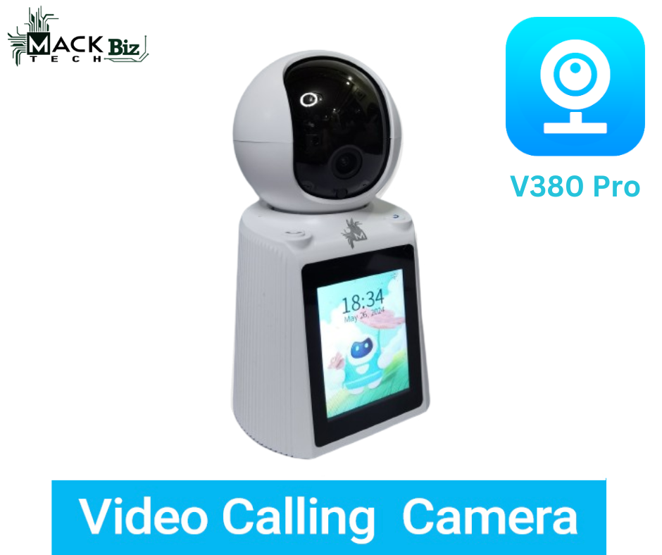 Video Calling Smart WiFi Camera with Two Way Audio Indoor Auto Trackin – MackTechBiz