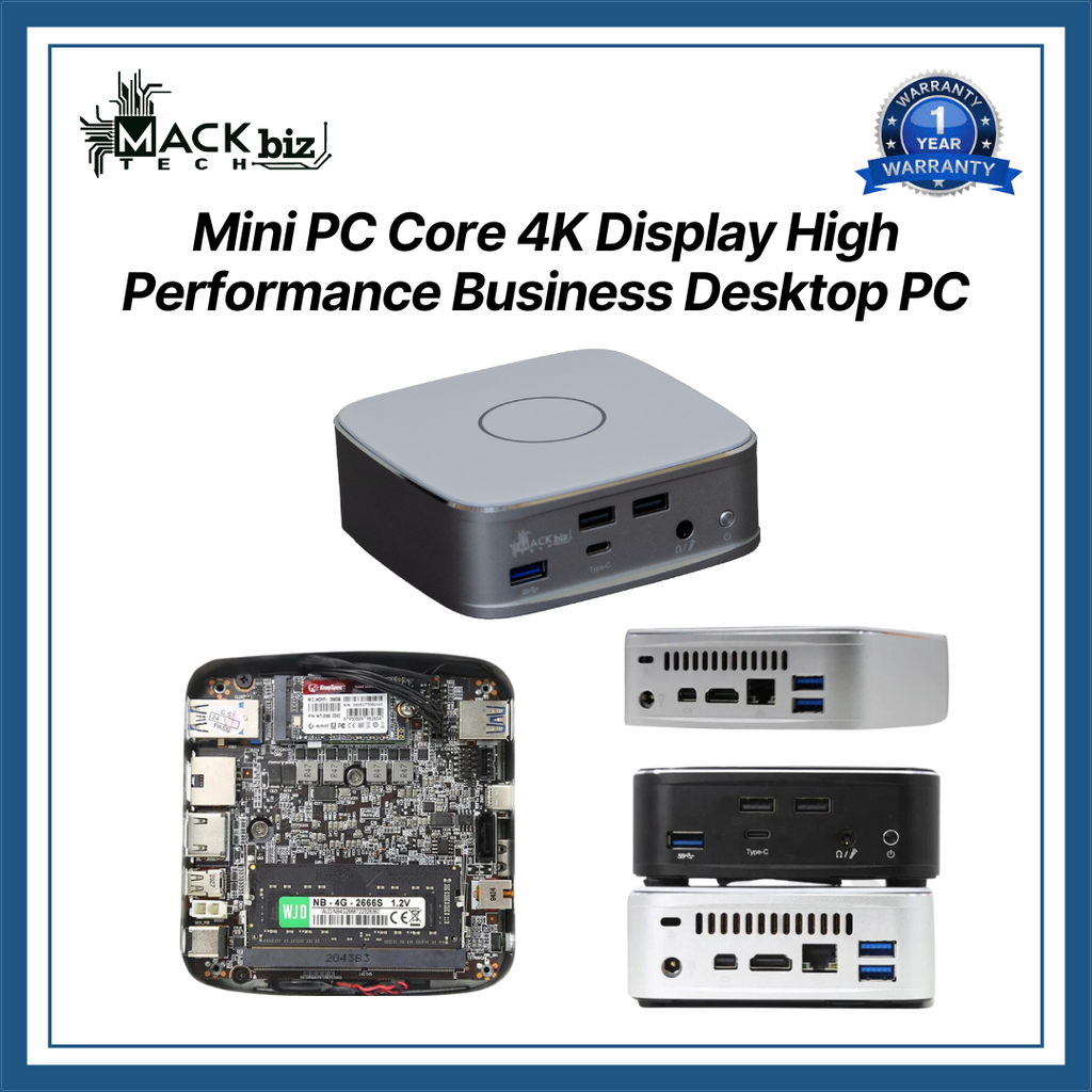Mini PC Core i3 6100U 4K Display High Performance Business Desktop PC ...