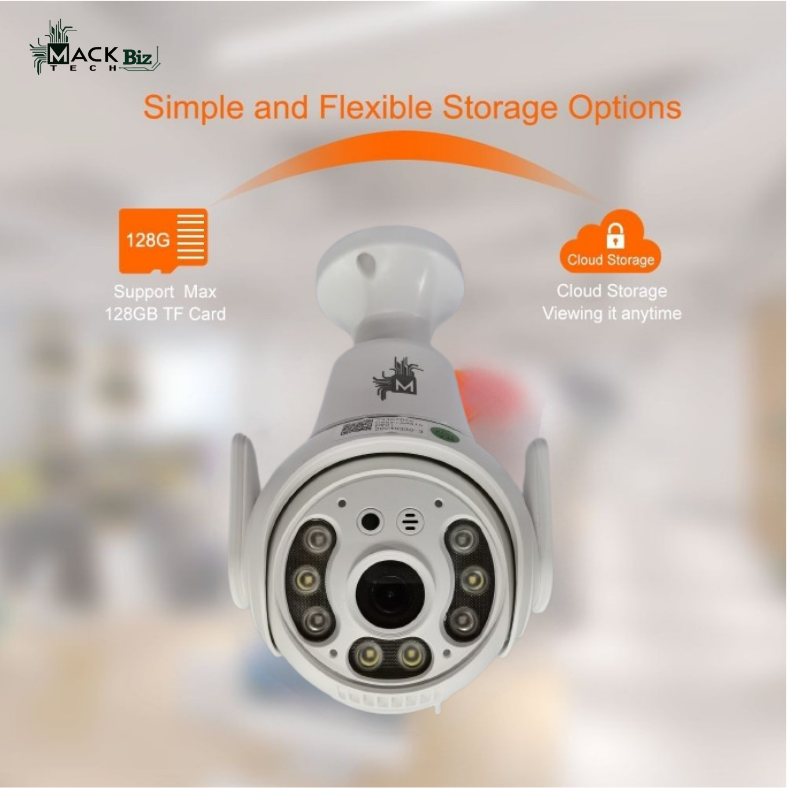 V380 E27 Bulb PTZ WIFI 3MP Security Camera – MackTechBiz