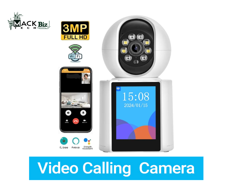 Video Calling Smart WiFi Camera with Bluetooth Remote Calling Two Way ...