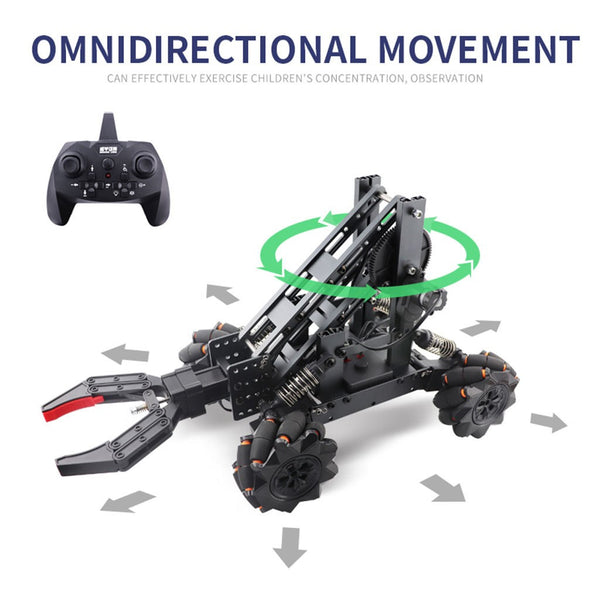 Metal Alloy JK01 Programming Blocks Vehicle RC Car With Robot Mecha Gr ...